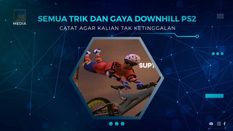 Semua Gaya dan Trik Sepeda di Downhill Domination PS2
