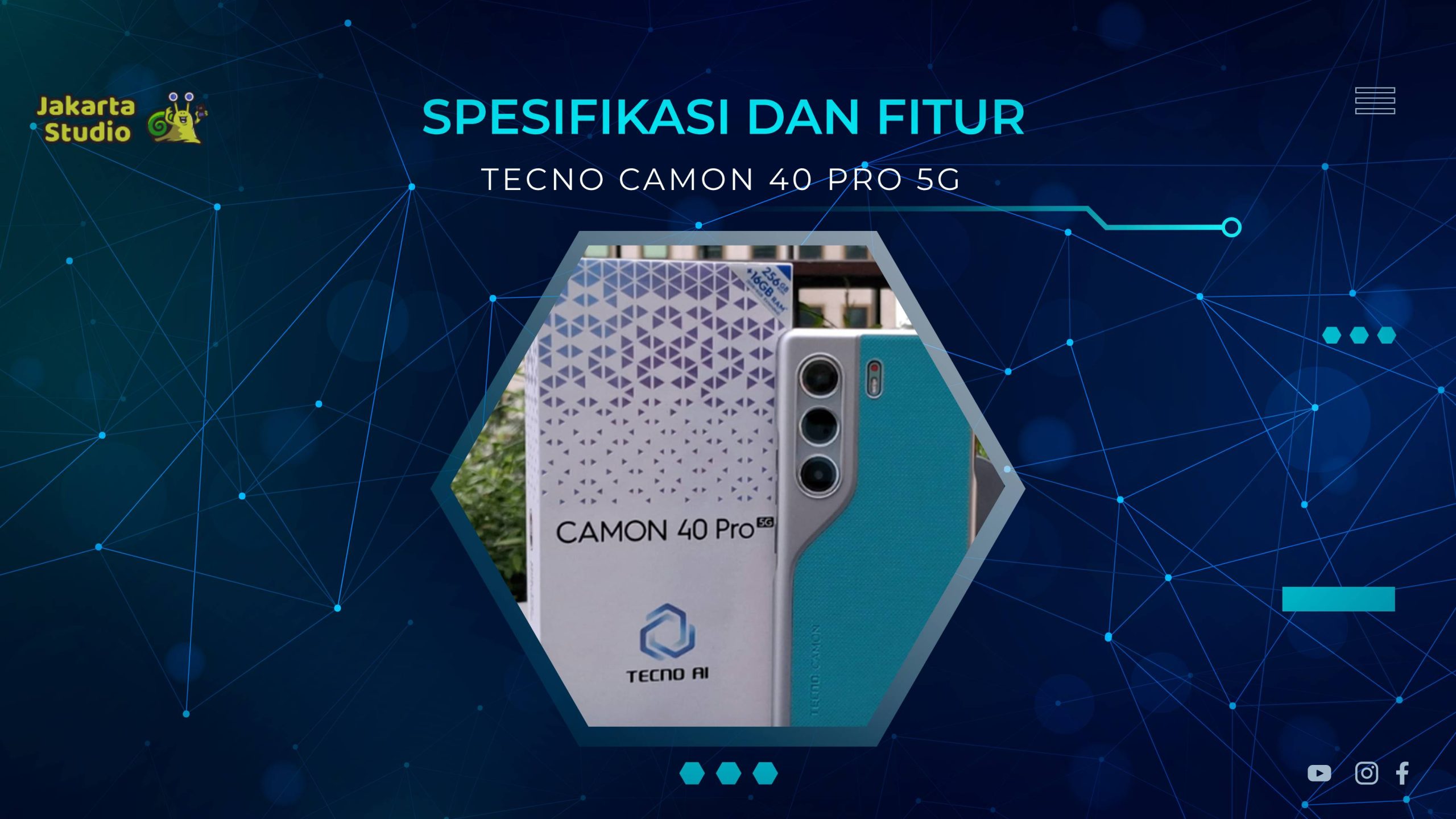 Spesifikasi dan Fitur Tecno Camon 40 Pro 5G Terbaru