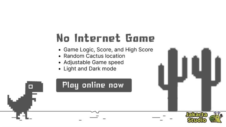 Cara Mudah Menggunakan Cheat Game Dinosaurus di Chrome