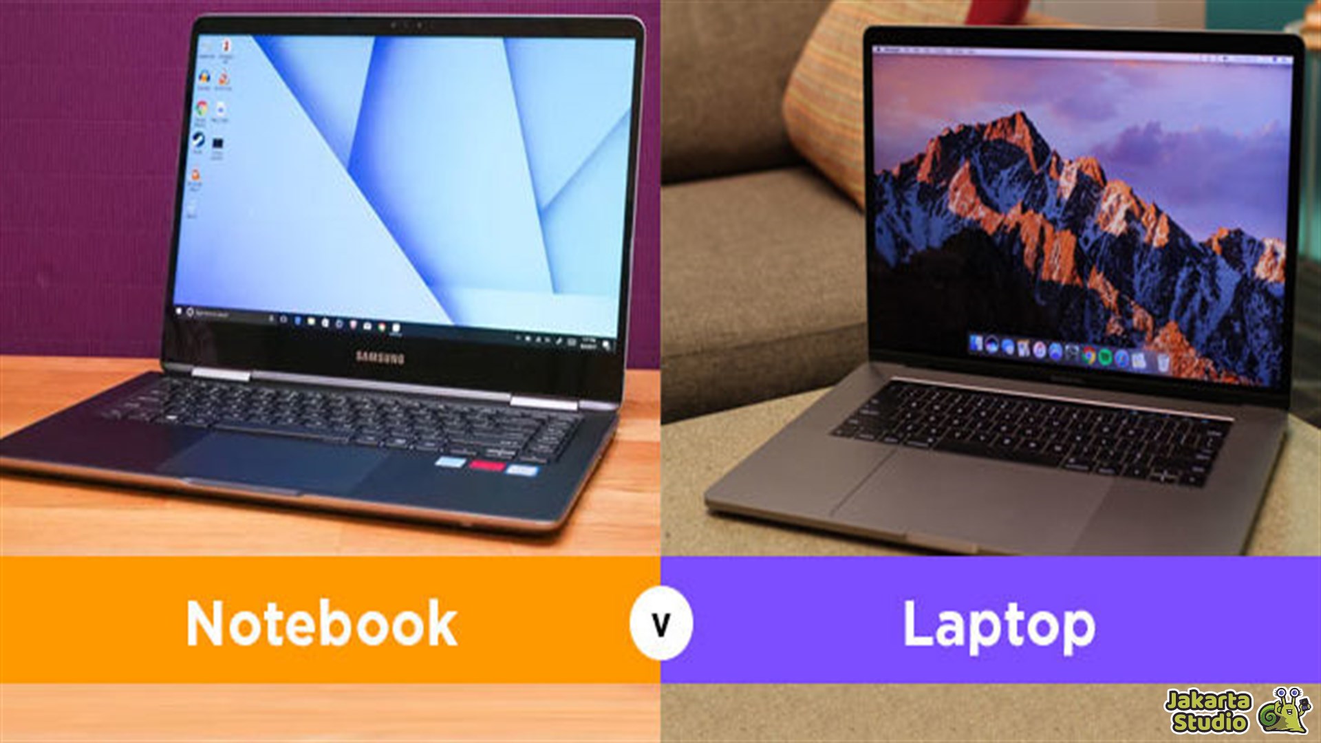Perbedaan Notebook dan Laptop, Jangan Salah Pilih!