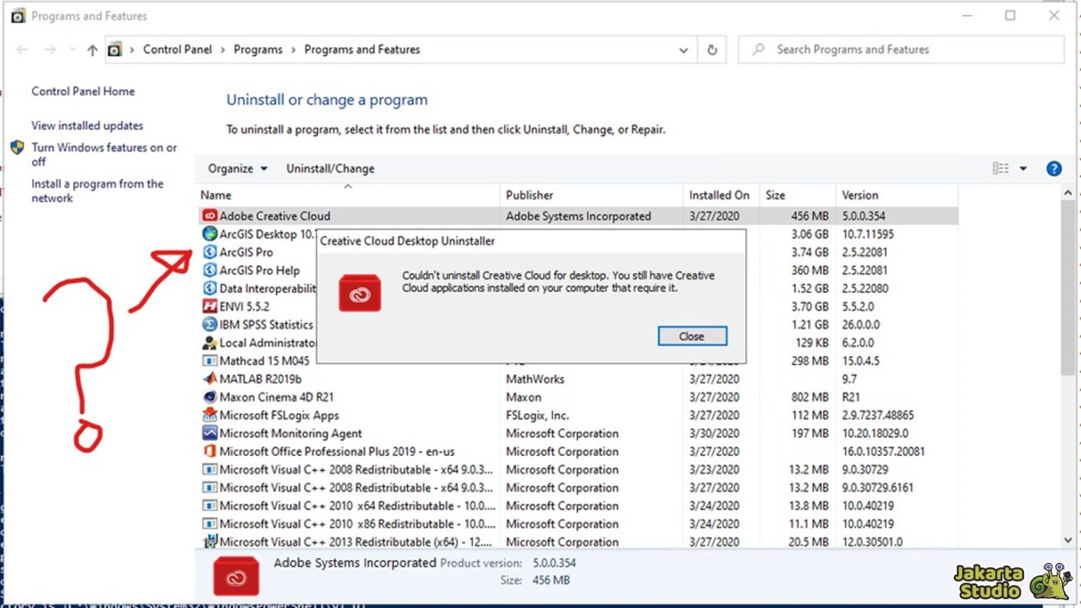 Cara Uninstall Adobe Creative Cloud di Windows dan Mac