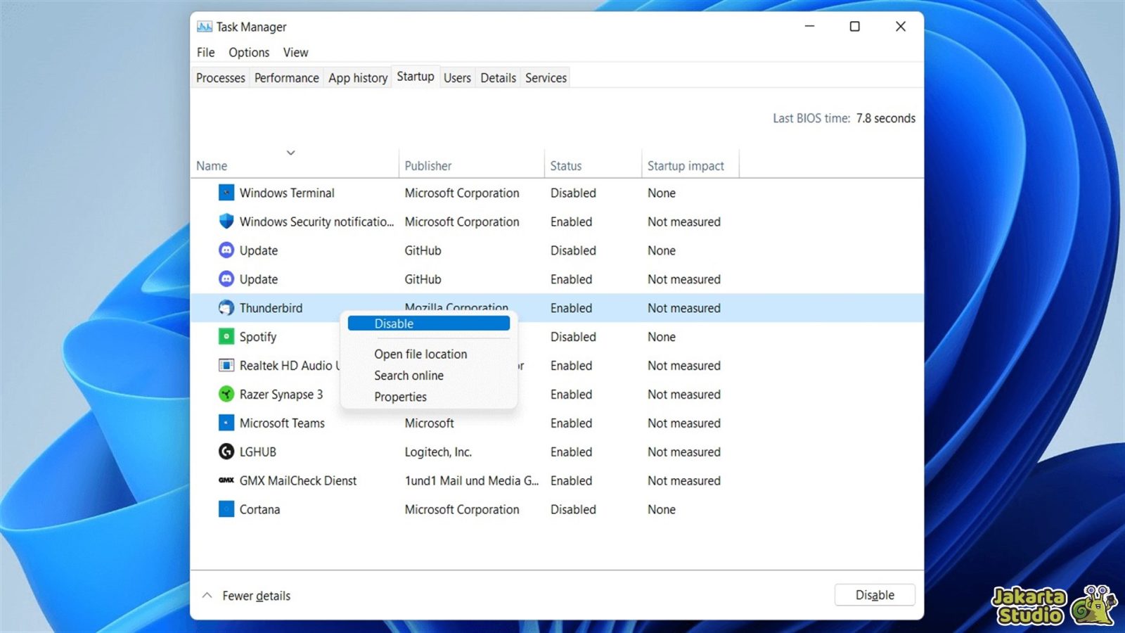 Cara Mematikan Startup Windows 11 Biar Booting Ngebut
