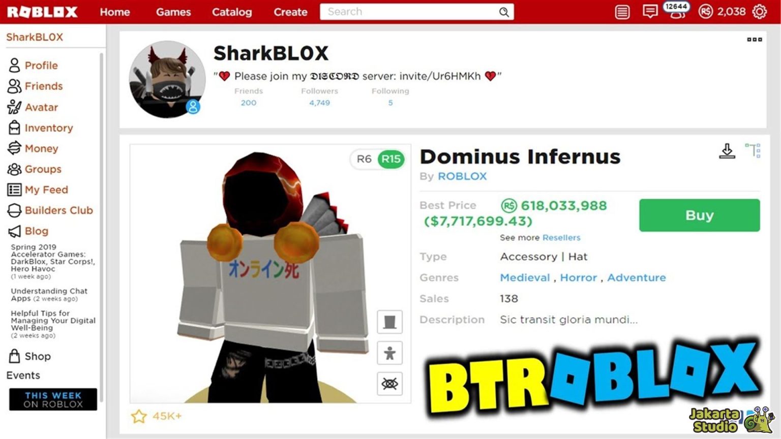 Apa Itu BT Roblox? Ini Fungsi dan Cara Menggunakannya