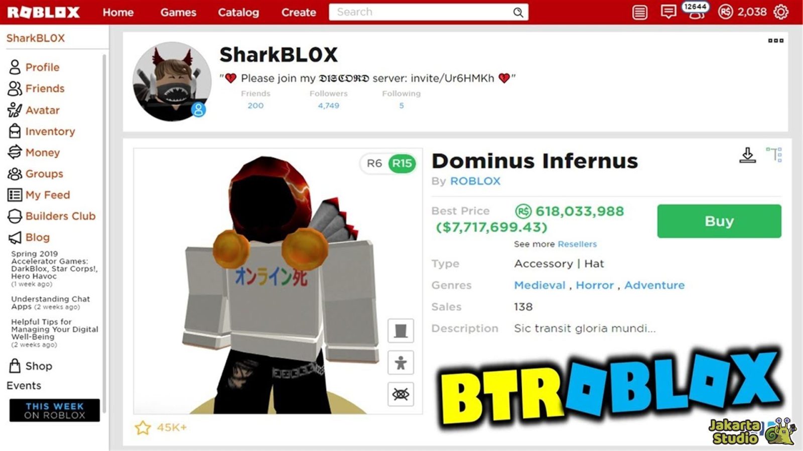 Apa Itu BT Roblox? Ini Fungsi dan Cara Menggunakannya