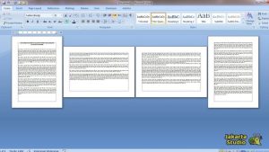 Cara Membuat Landscape di Word Hanya 1 Halaman dengan Mudah
