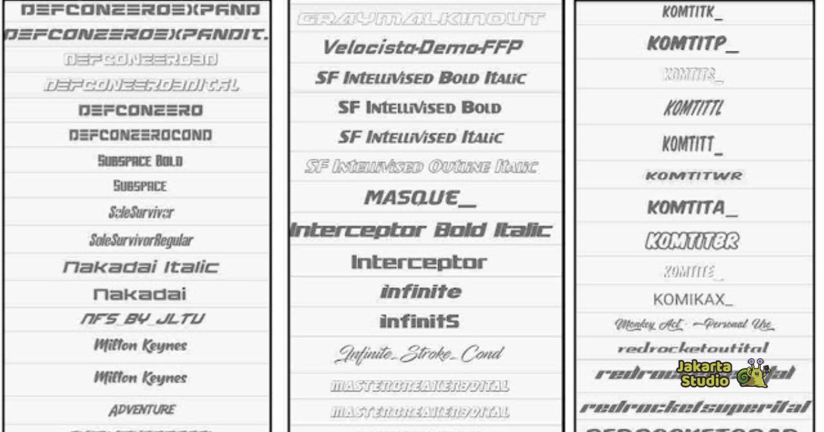 Cara Ekstrak Font PixelLab Tanpa Aplikasi Tambahan